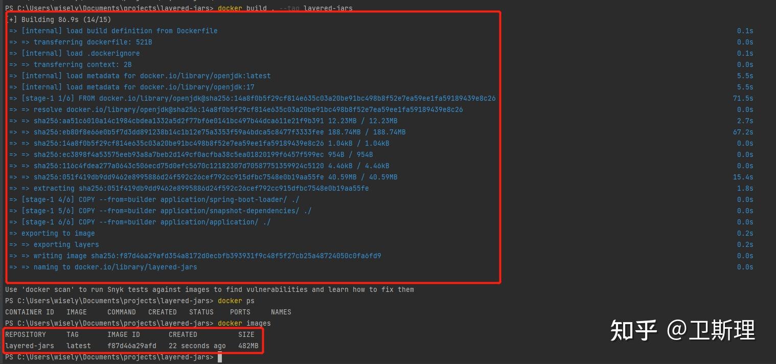 Spring Boot官方推荐的Docker镜像编译方式-分层jar包 - 知乎