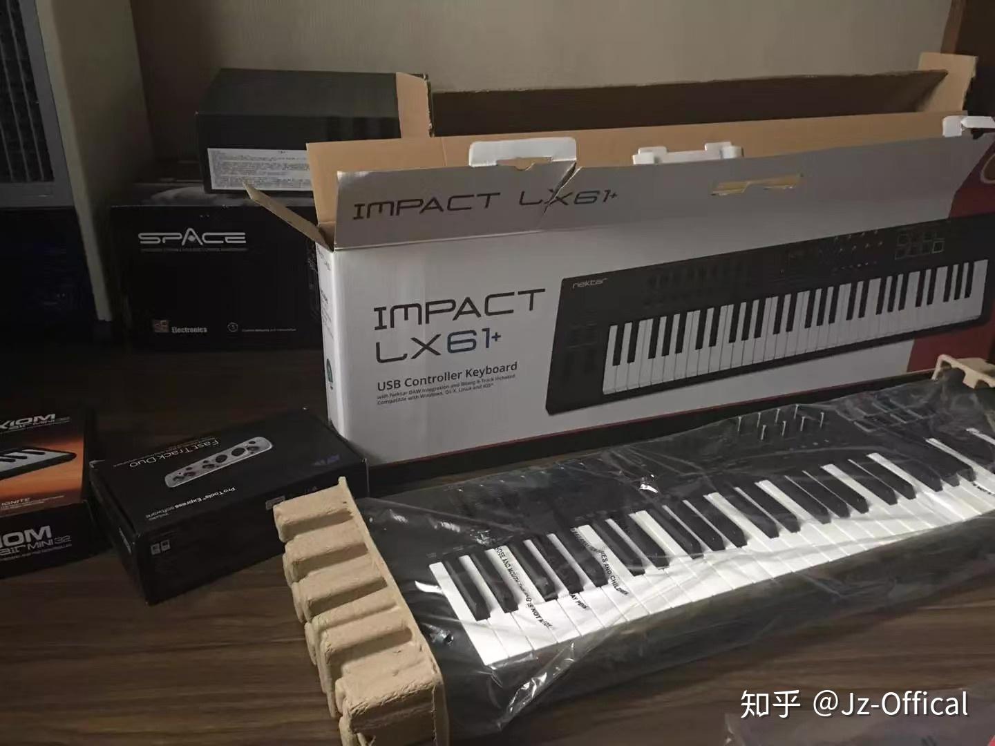 之前做过的一些开箱测评之 入门midi键盘nektar Lx61 知乎