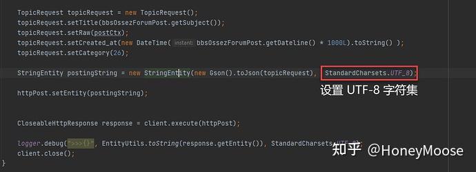 CloseableHttpClient 调用 Post 的时候 StringEntity 字符集 - 知乎