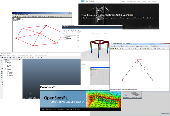 OpenSees7款前后处理软件简介 - 知乎