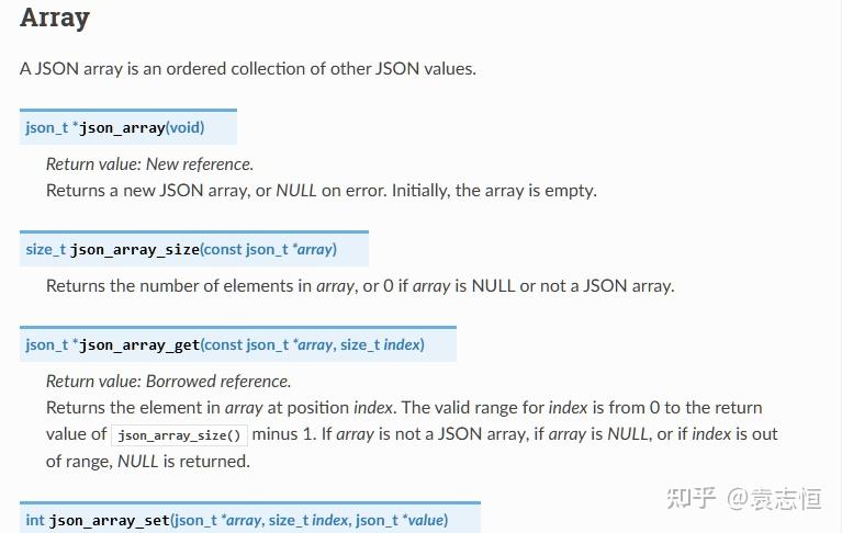 编码、解码和处理 JSON 数据的 C 语言库 - Jansson - 知乎