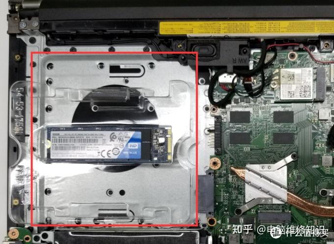 联想昭阳E42-80加装M.2 Sata固态硬盘教程