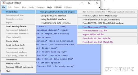 基于Matlab EEGLAB（ERPLAB）工具箱的脑电EEG分析教程 - 知乎