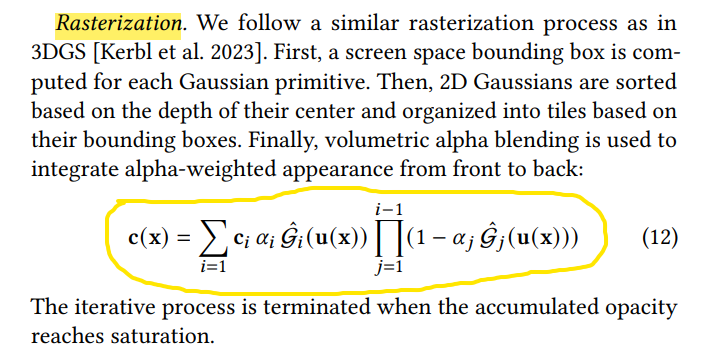 三维重建 - 2DGS - 知乎