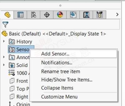 使用SOLIDWORKS 传感器进行实时设计监控 - 知乎