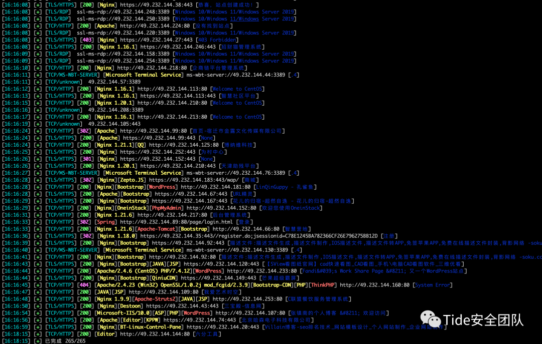tid安全团队 —— 一个Go版(更强大)的TideFinger - 知乎