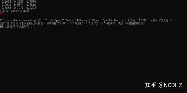 VS2019 配置 LibTorch 和 OpenCV - 知乎