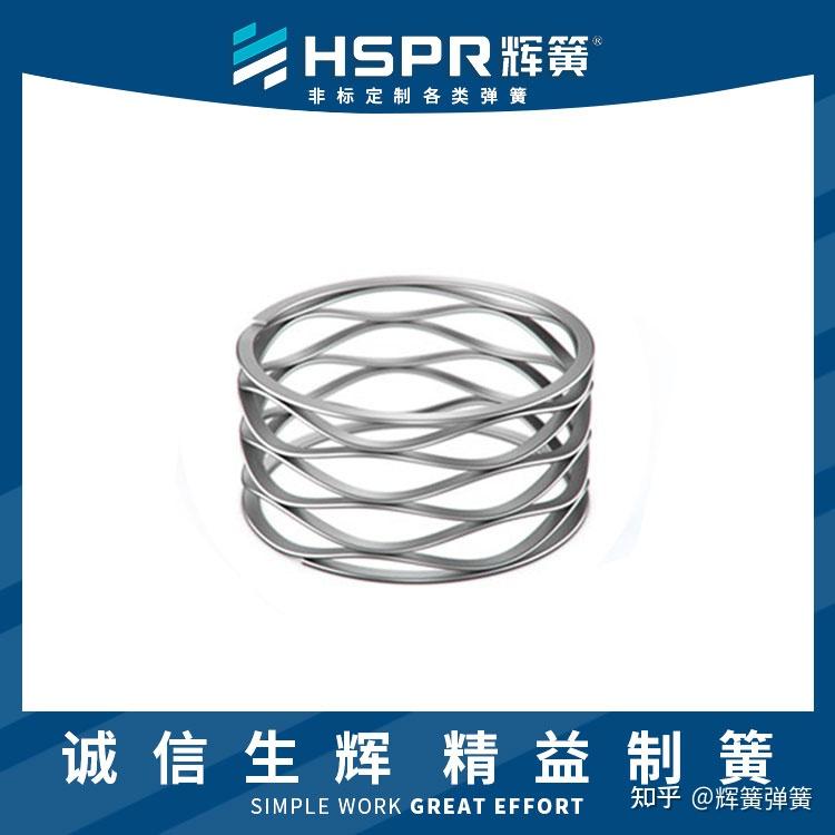 波纹弹簧(波形弹簧)的介绍与应用 - 知乎