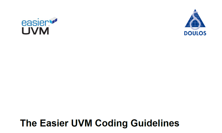 The Easily UVM Coding Guidelines 阅读笔记 - 知乎