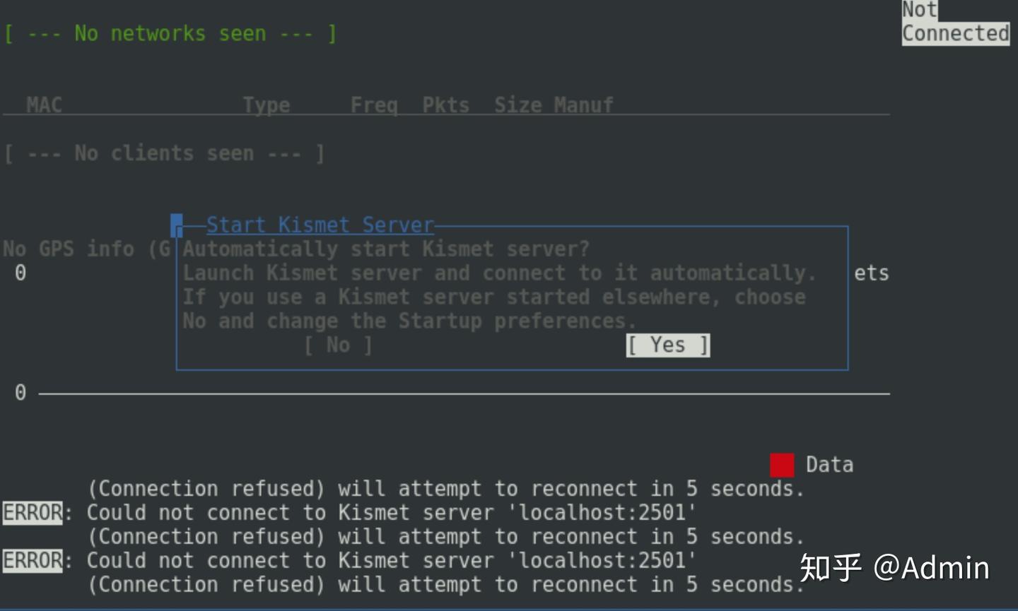 无线网络嗅探工具Kismet-任何您希望保密的操作就不应该使用Wi-Fi - 知乎