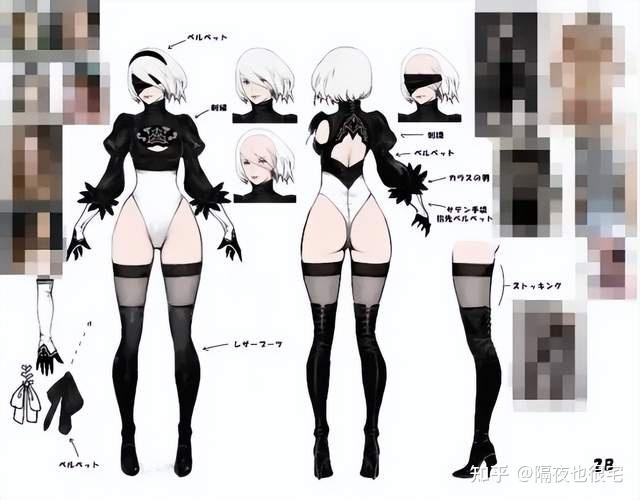 ACG顶流女神2B，将一部“贫穷动画”撑到了豆瓣8.4 - 知乎