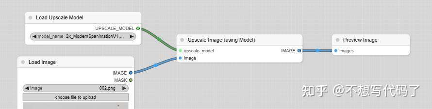 ComfyUI 教程：使用 Upscale 模型让图片更清晰 - 知乎