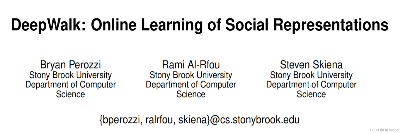 【带你读论文】向量表征经典之DeepWalk - 知乎