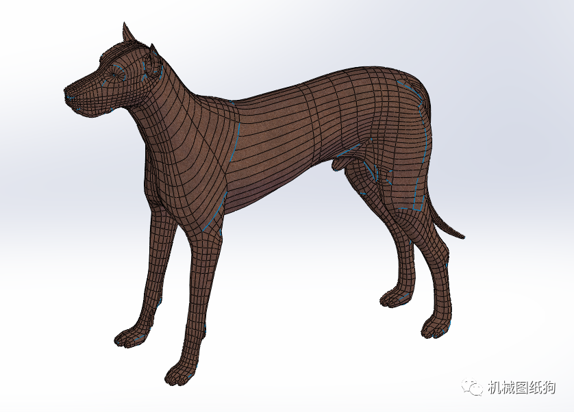 【生活艺术】Dog普通狗造型3D图纸 Solidworks设计 - 知乎