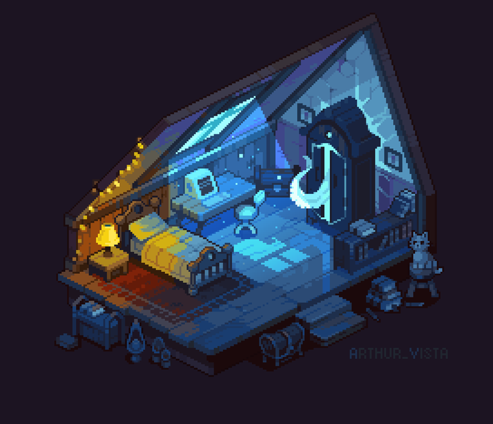 像素画家Arthur Vista - 知乎