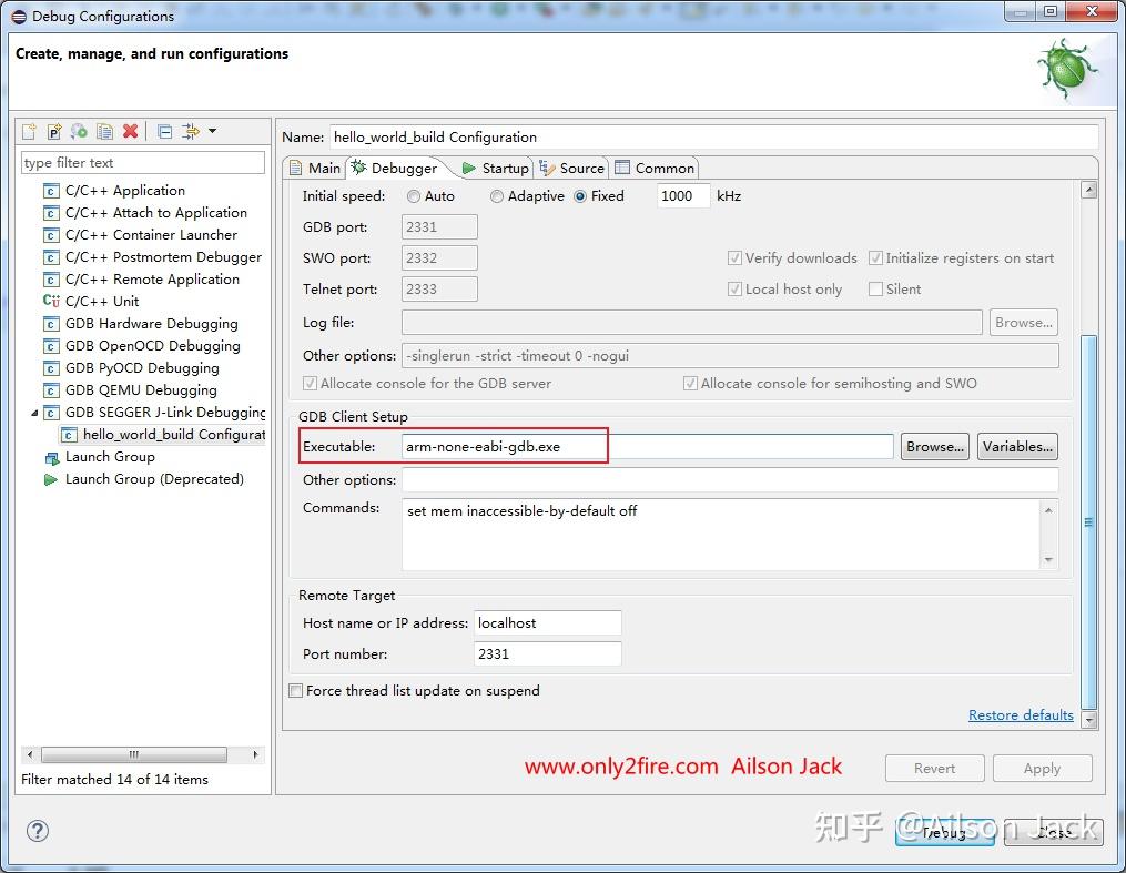 Zephyr笔记3 - 使用Eclipse调试Zephyr - 知乎