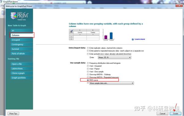 不只SPSS，GraphPad也可以做ROC曲线！ - 知乎