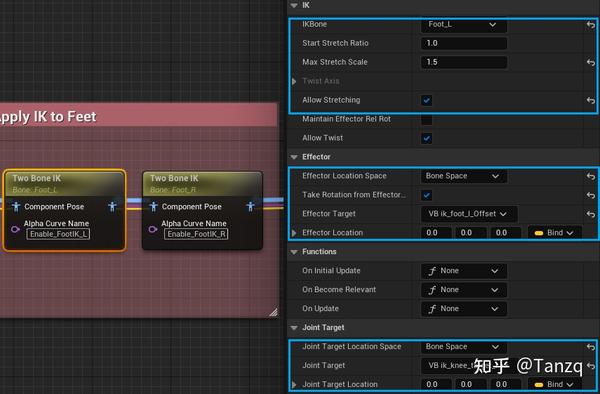使用Two Bone IK 结点实现脚步IK - 知乎