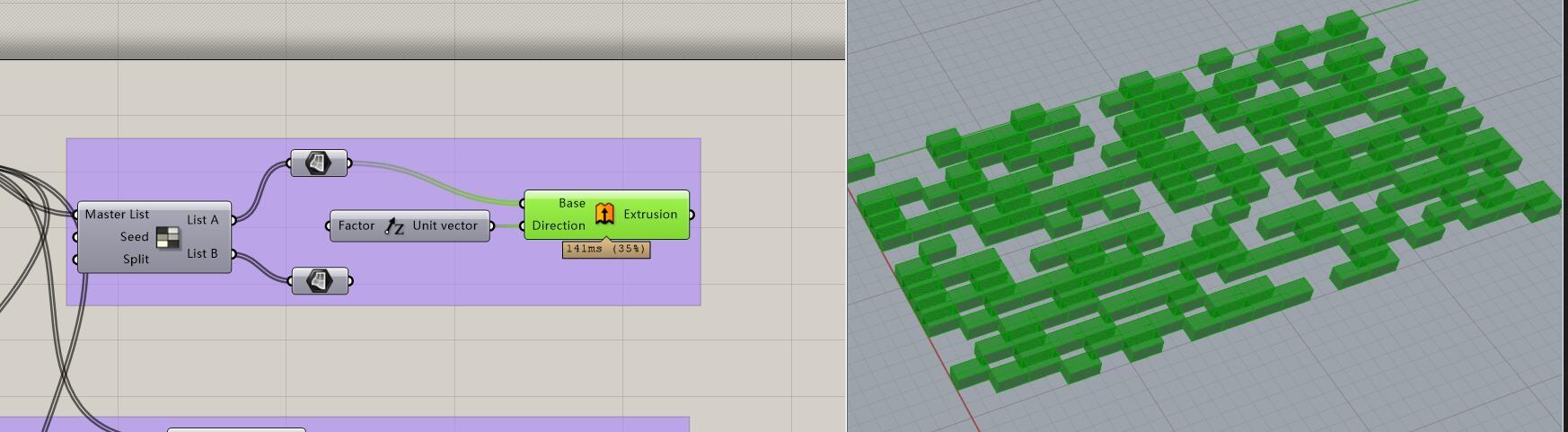 grasshopper中如何随机选择阵列中的物体？？ - 知乎