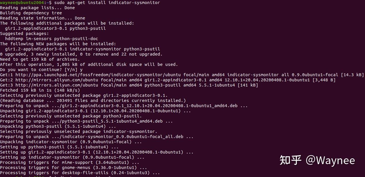 Ubuntu安装System Monitor - 知乎