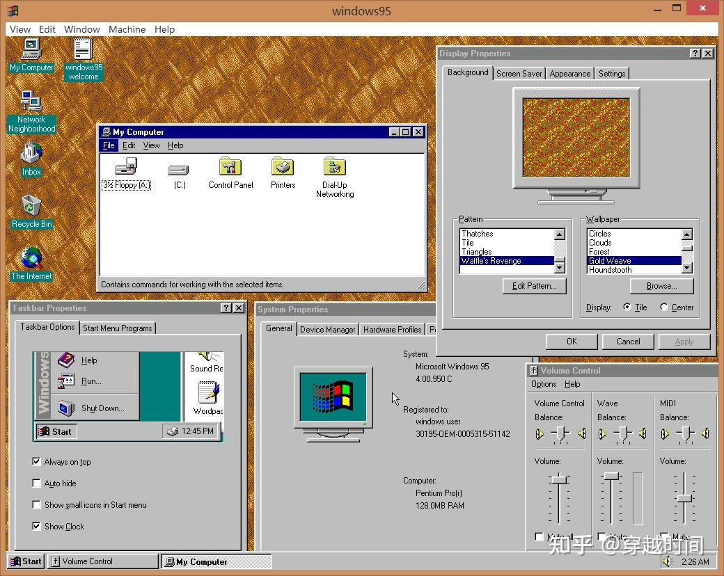Windows 95 in Electron双击就能运行的Windows 95系统，有音乐有游戏 - 知乎