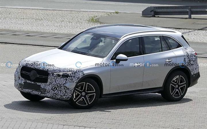 最新奔驰GLC谍照曝光 尺寸加长对标GLE 增加1.5T动力 - 知乎