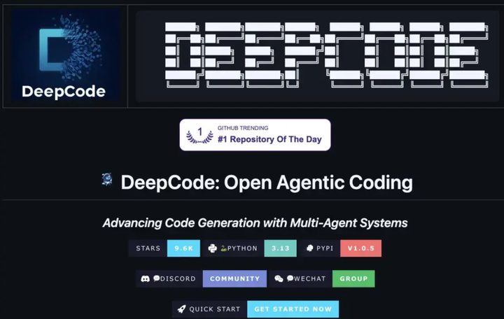 DeepCode: 开源智能体编程，把论文直接转换成可以执行的代码 - 知乎