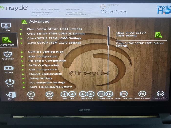 神舟TX8/TX9 蓝天N960Kx模具BIOS部分设置项说明 - 知乎