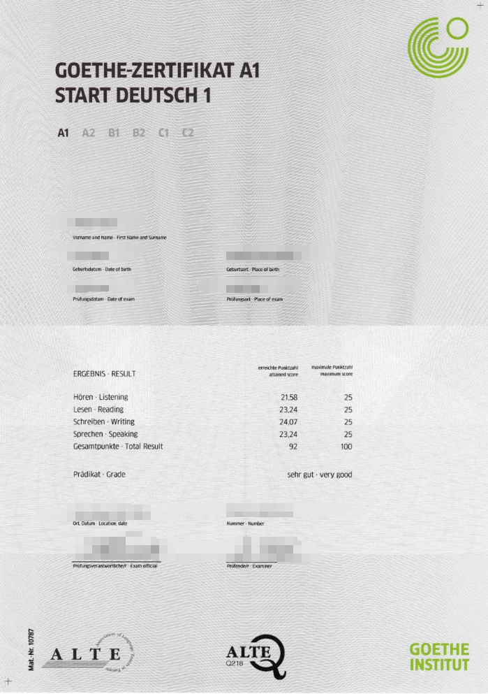 【德语A1】在哪学习，如何考取？一站式科普 - 知乎