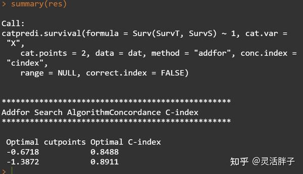 能够调整混杂因素的同时确定截断值-CatPredi-package - 知乎