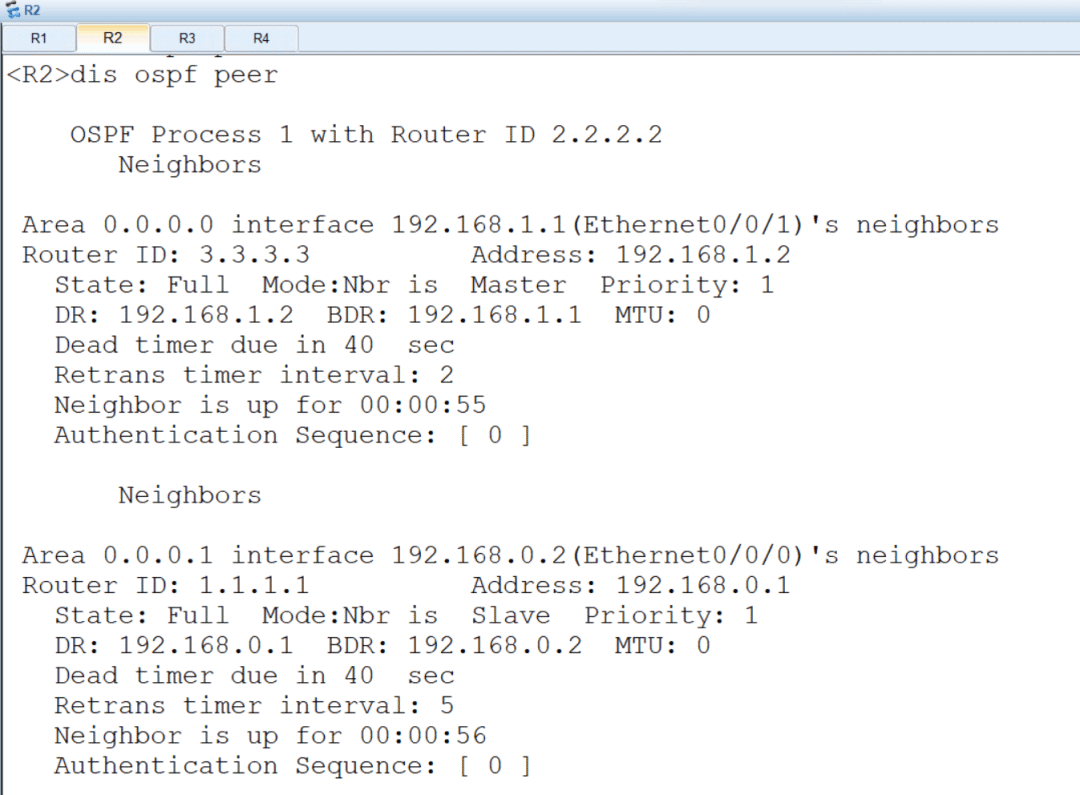 OSPF配置案例 - 知乎