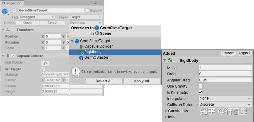 Unity中文版-Create Gameplay Prefabs Editing a Prefab via its instances(自翻译 ...