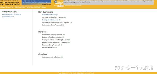 IEEE Transactions on Instrumentation and Measurement(TIM) 投稿 - 知乎