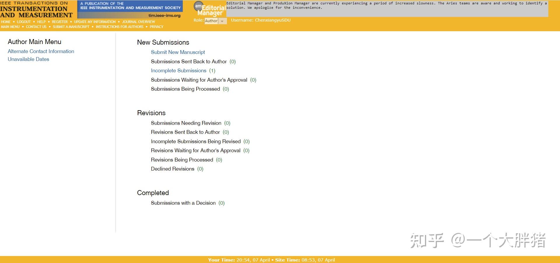 IEEE Transactions on Instrumentation and Measurement(TIM) 投稿 - 知乎