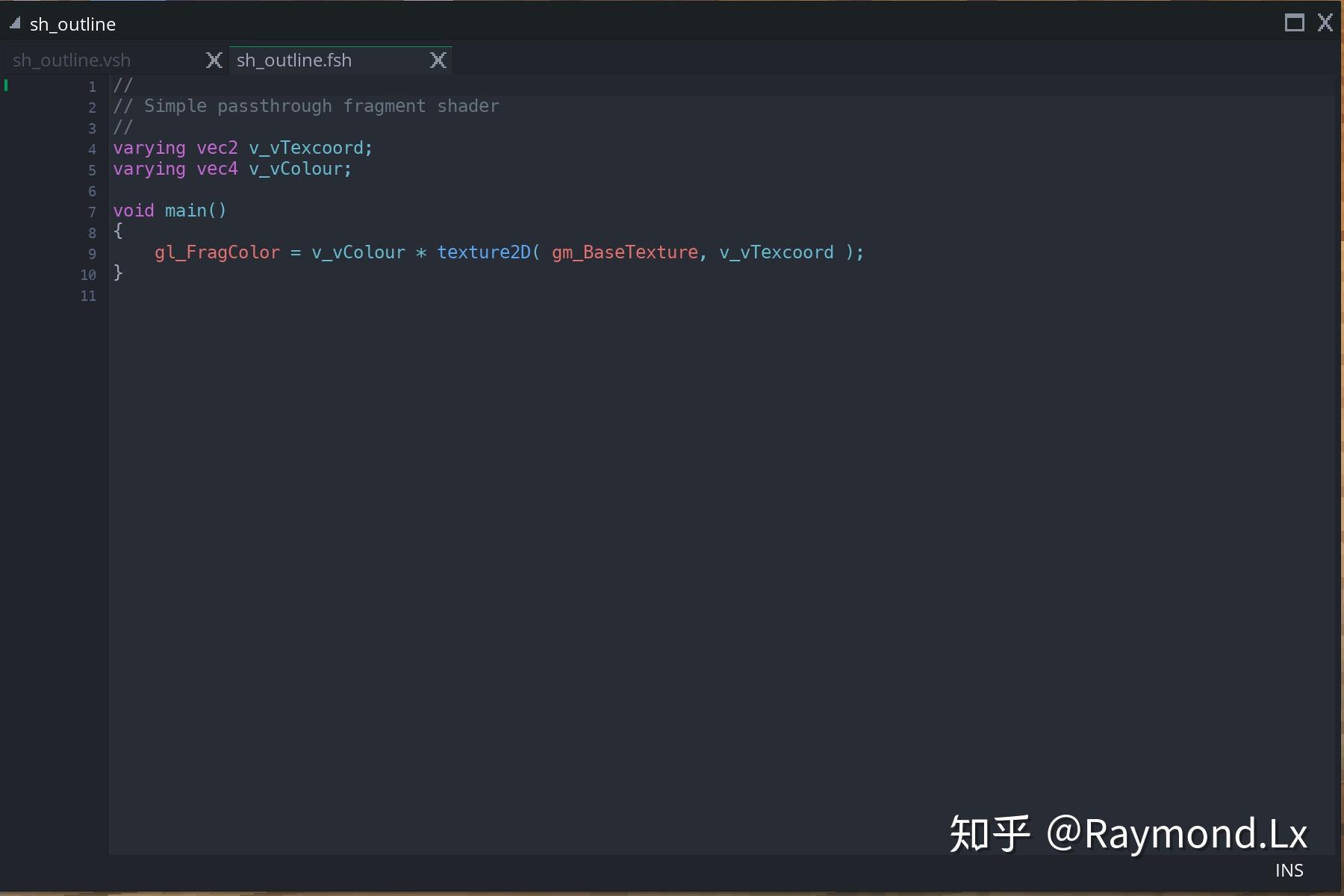 GameMaker Studio 2 2D描边Shader教程 - 知乎
