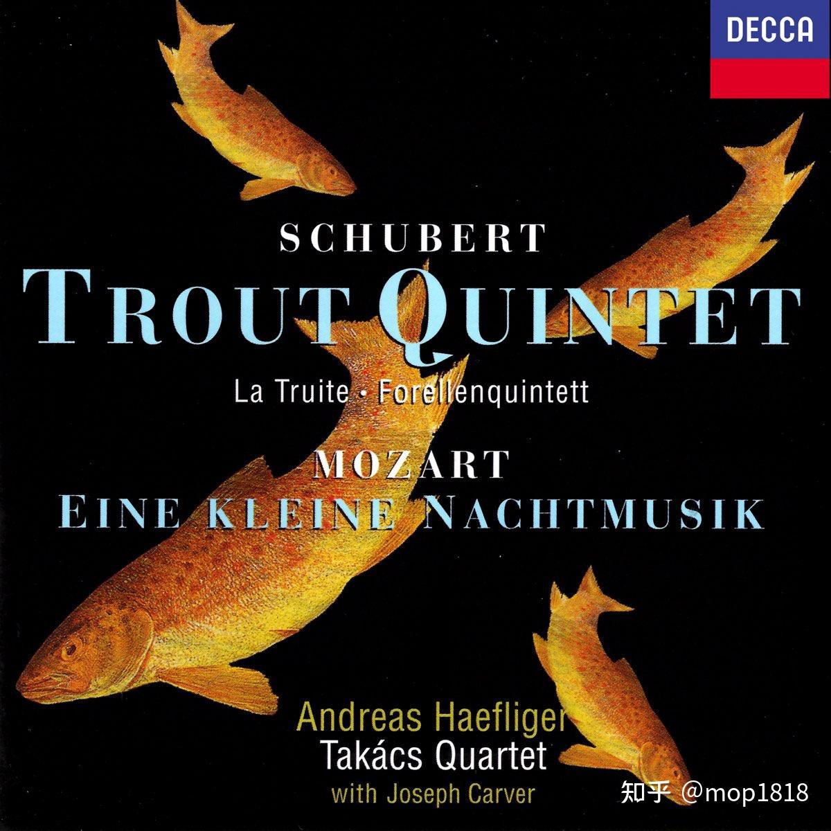 古典音乐CD版本推荐-0008：舒伯特《鳟鱼》五重奏（Schubert Piano Quintet in A major, D.667“Trout”） - 知乎