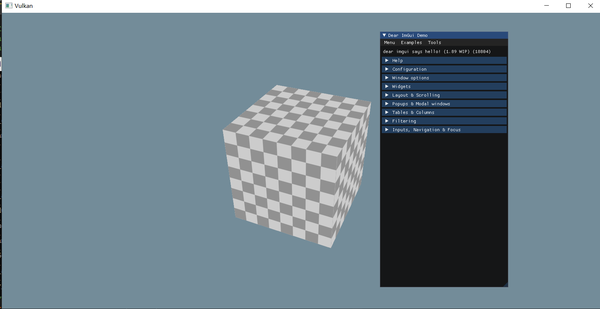 将 Dear ImGui 集成到自定义 Vulkan 渲染器中 - 知乎