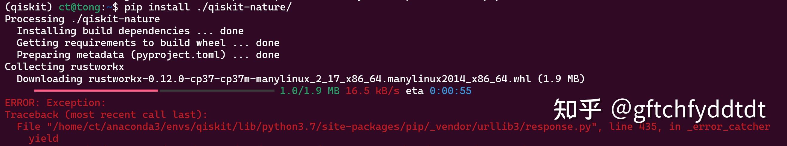 安装Qiskit以及qiskit-nature - 知乎