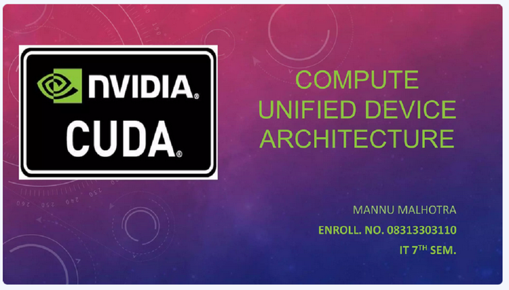 CUDA的前世今生 - 知乎