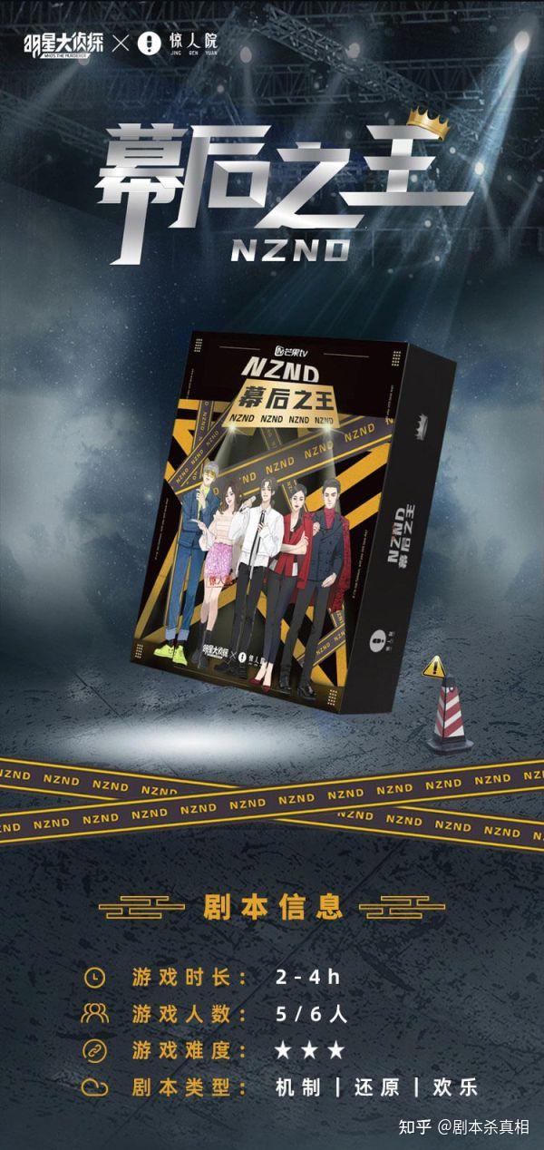 剧本杀：《NZND幕后之王》简介+游戏体验推荐 - 知乎