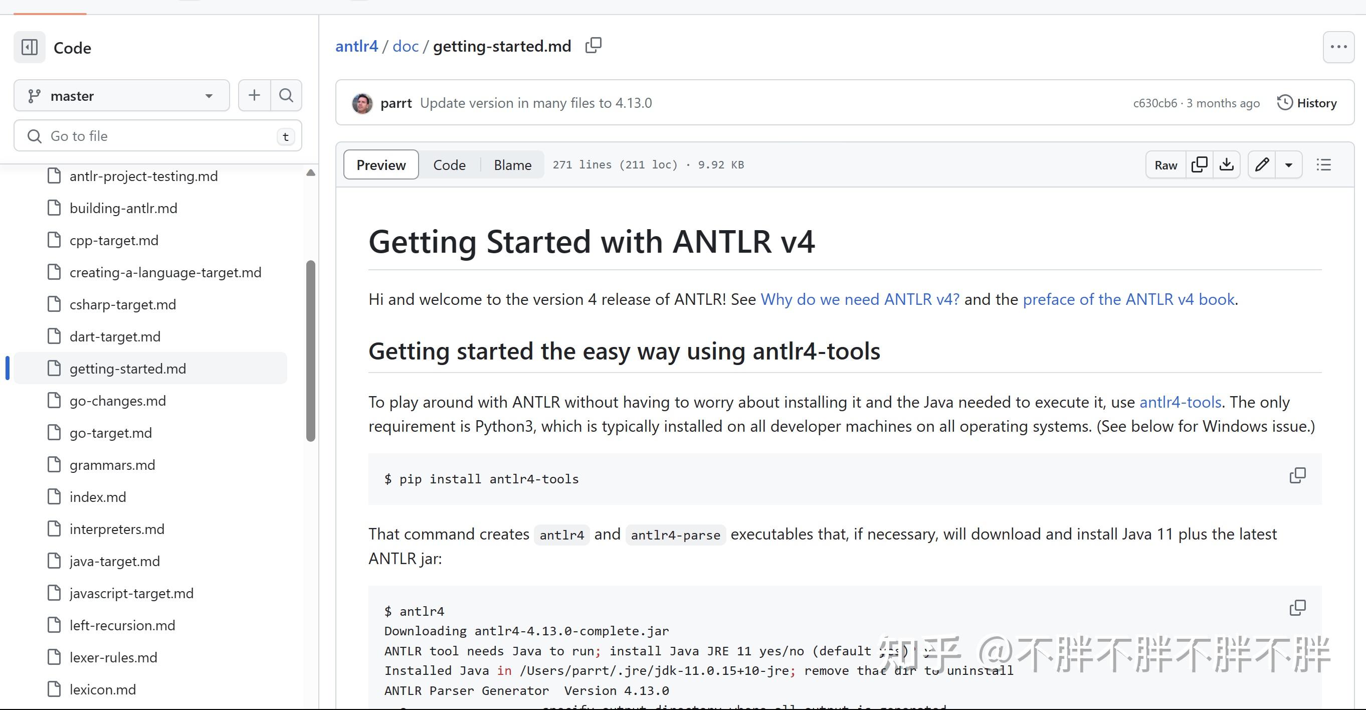 ANLTR下载安装，自动生成语法分析器，词法解析器 - 知乎