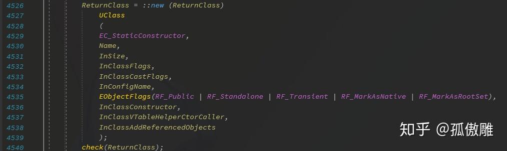 UE4 UObject系列之UClass(二) - 知乎