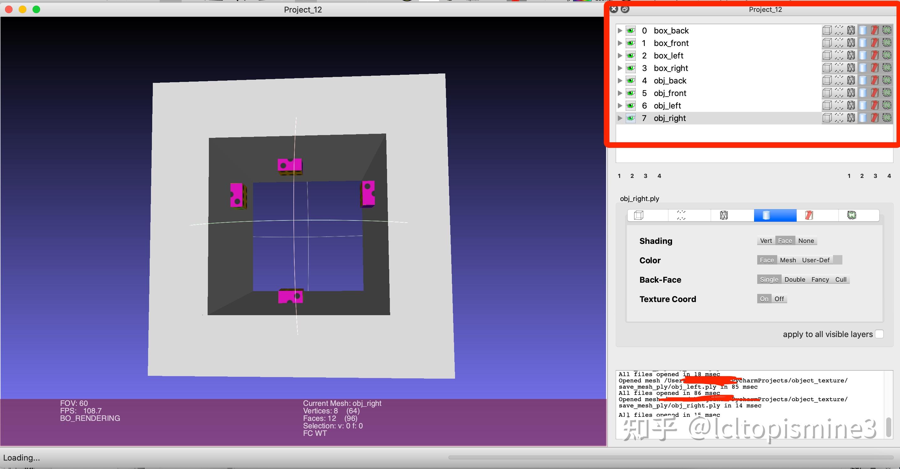 如何使用open3d合并多组mesh并输出结果 - 知乎