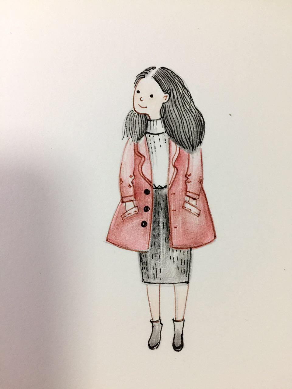 干货 | 人物简笔画速成画法，这次用了你老公的照片做教材哦！ - 知乎