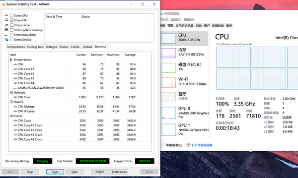 入手小米笔记本Pro BIOS降级 Intel XTU加持 - 知乎