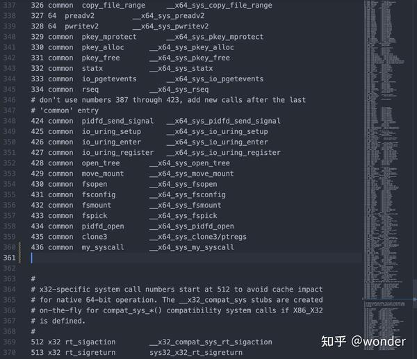 kernel 5.0+ 增加系统调用 - 知乎