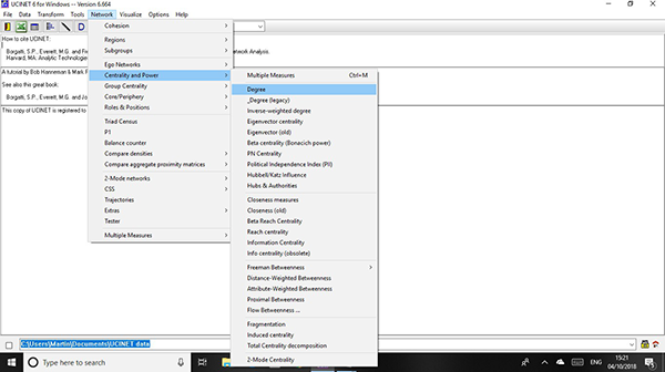 UCINET —社会网络分析软件 - 知乎