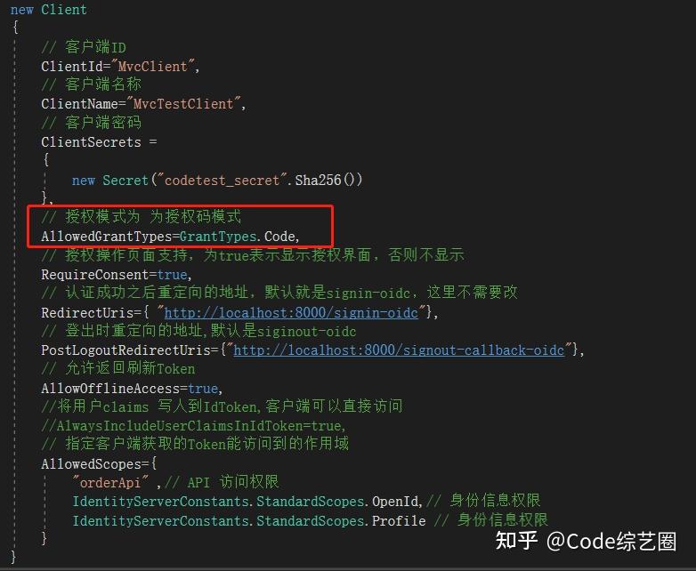 IdentityServer4之Authorization Code(授权码)相对更安全 - 知乎