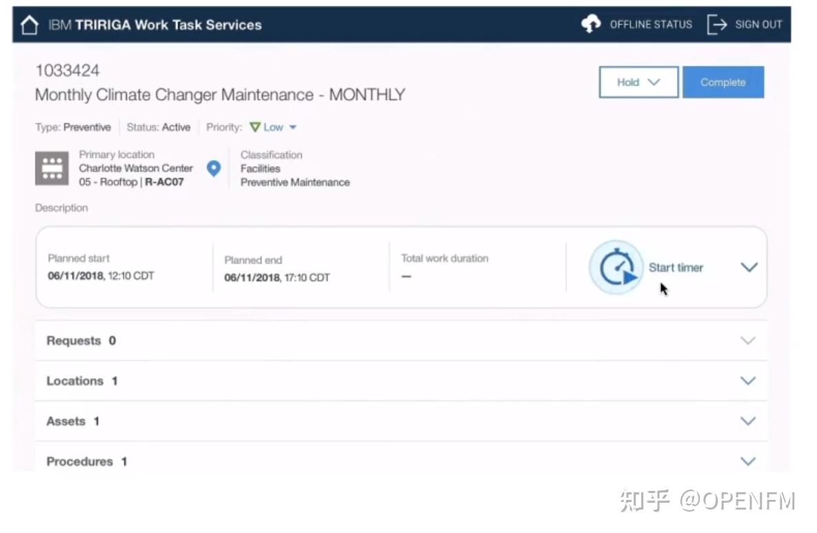 设施管理系统解决方案系列6-TRIRIGA - 知乎