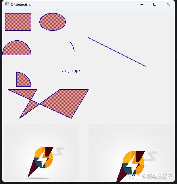 9.1 PyQt5绘图-QPainter - 知乎